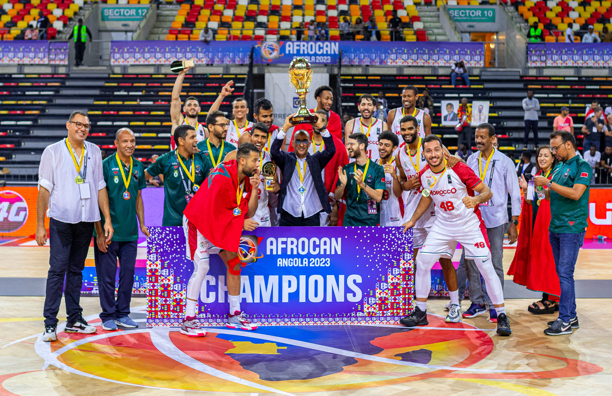 Marrocos é novo campeão do AfroCan disputado no Pavilhão Multiusos do ...