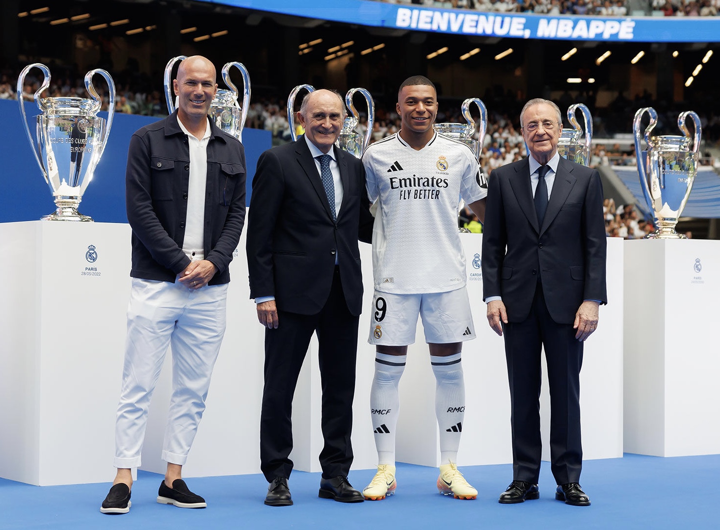 Kylian Mbappé apresentado no Real Madrid – RNA
