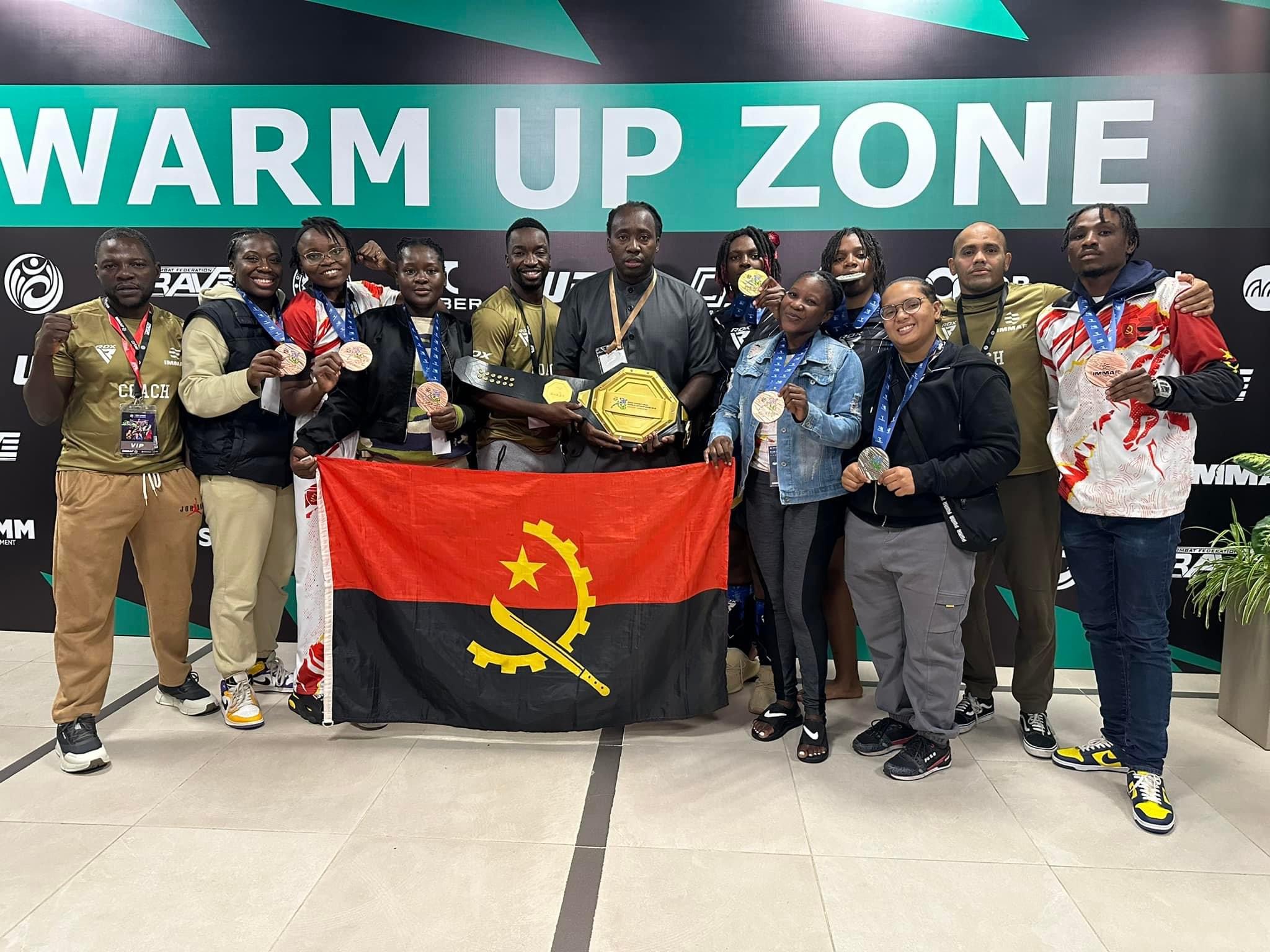 Angola faz história e conquista medalha de ouro no mundial de MMA – RNA